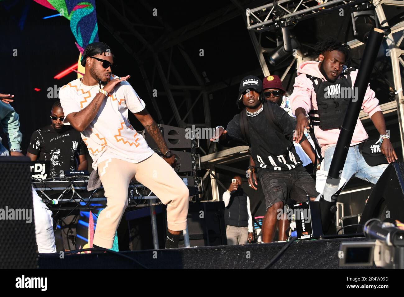 London, UK. 29th May, 2023. Sri DJ Corey & Friends with Cashh performs ...