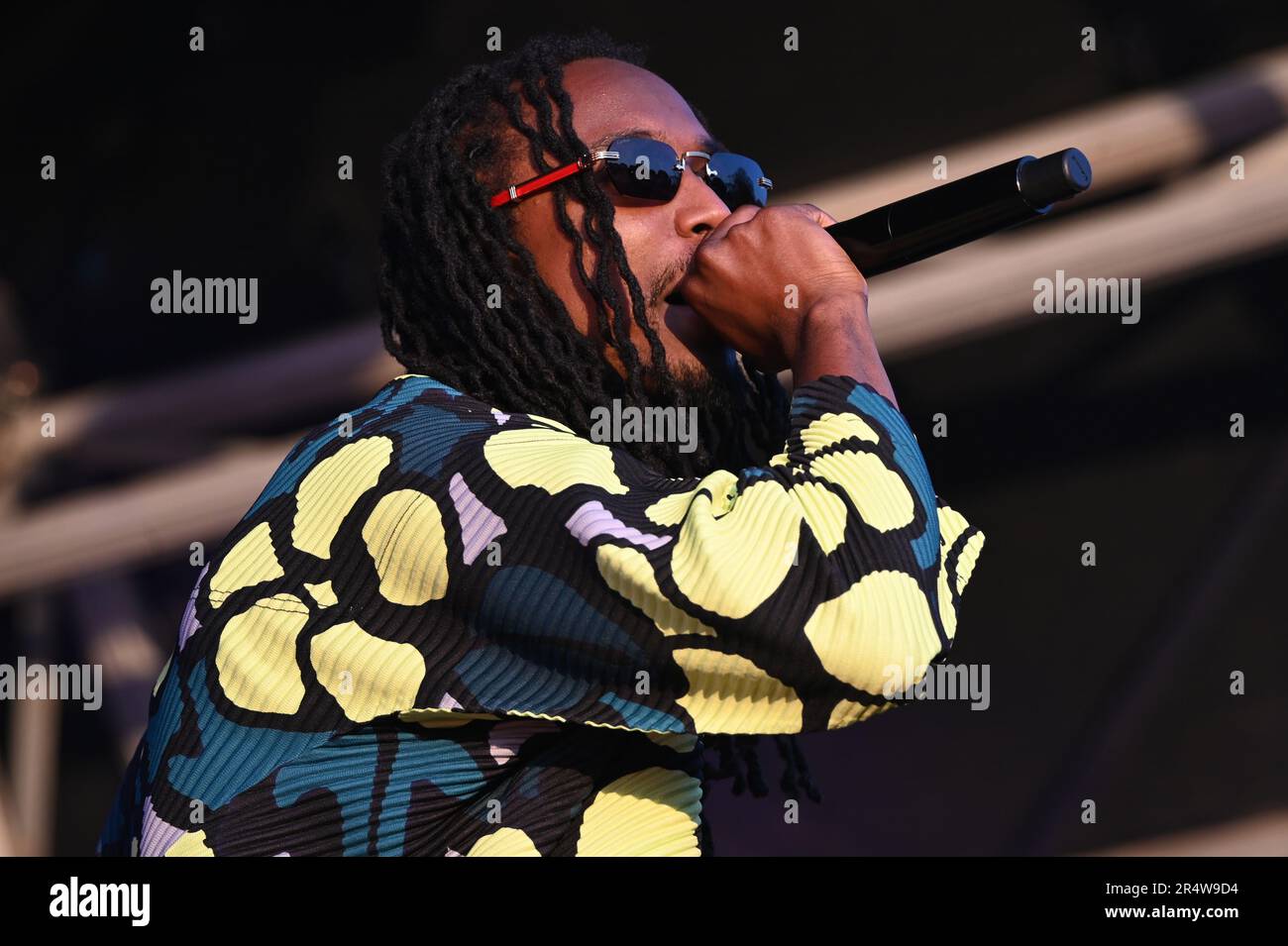 London, UK. 29th May, 2023. Sri DJ Corey & Friends with Cashh performs ...