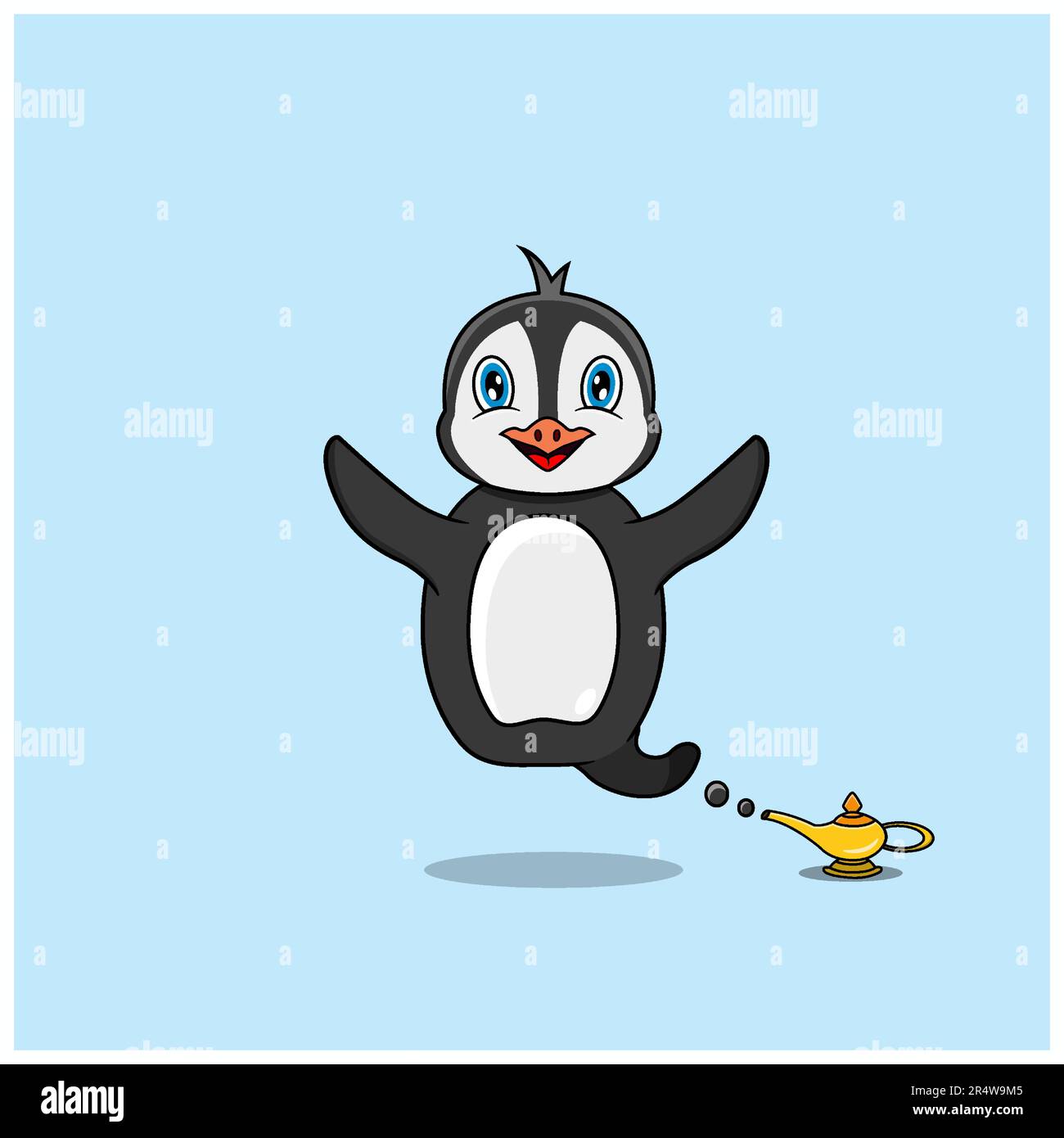Cartoon background card funny animals Stock Vector Images - Alamy