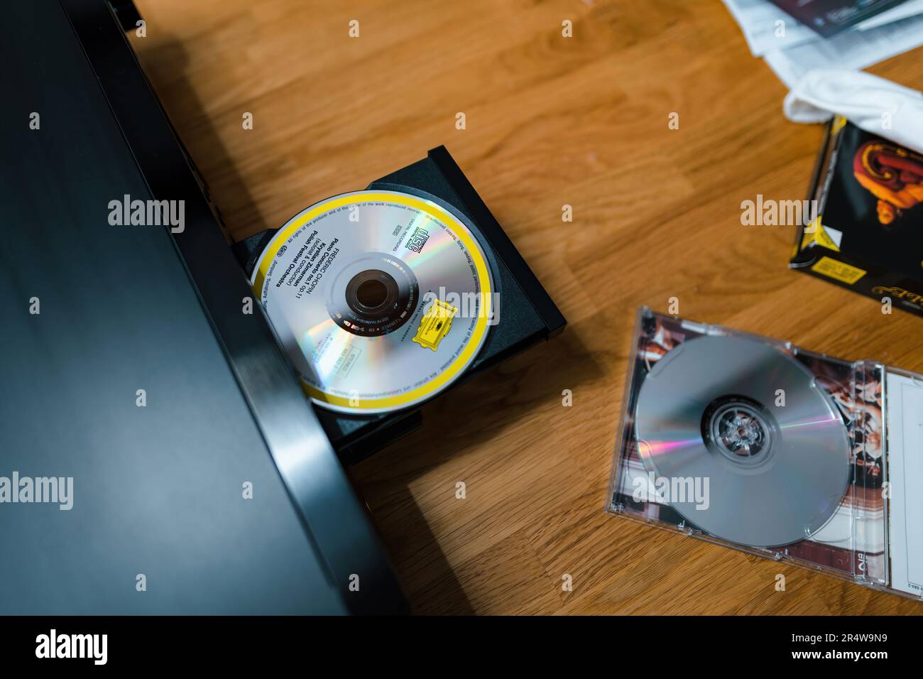 Frankfurt, Germany - Jan 30, 2023: A modern Pioneer NC-50DAB hi-fi ...