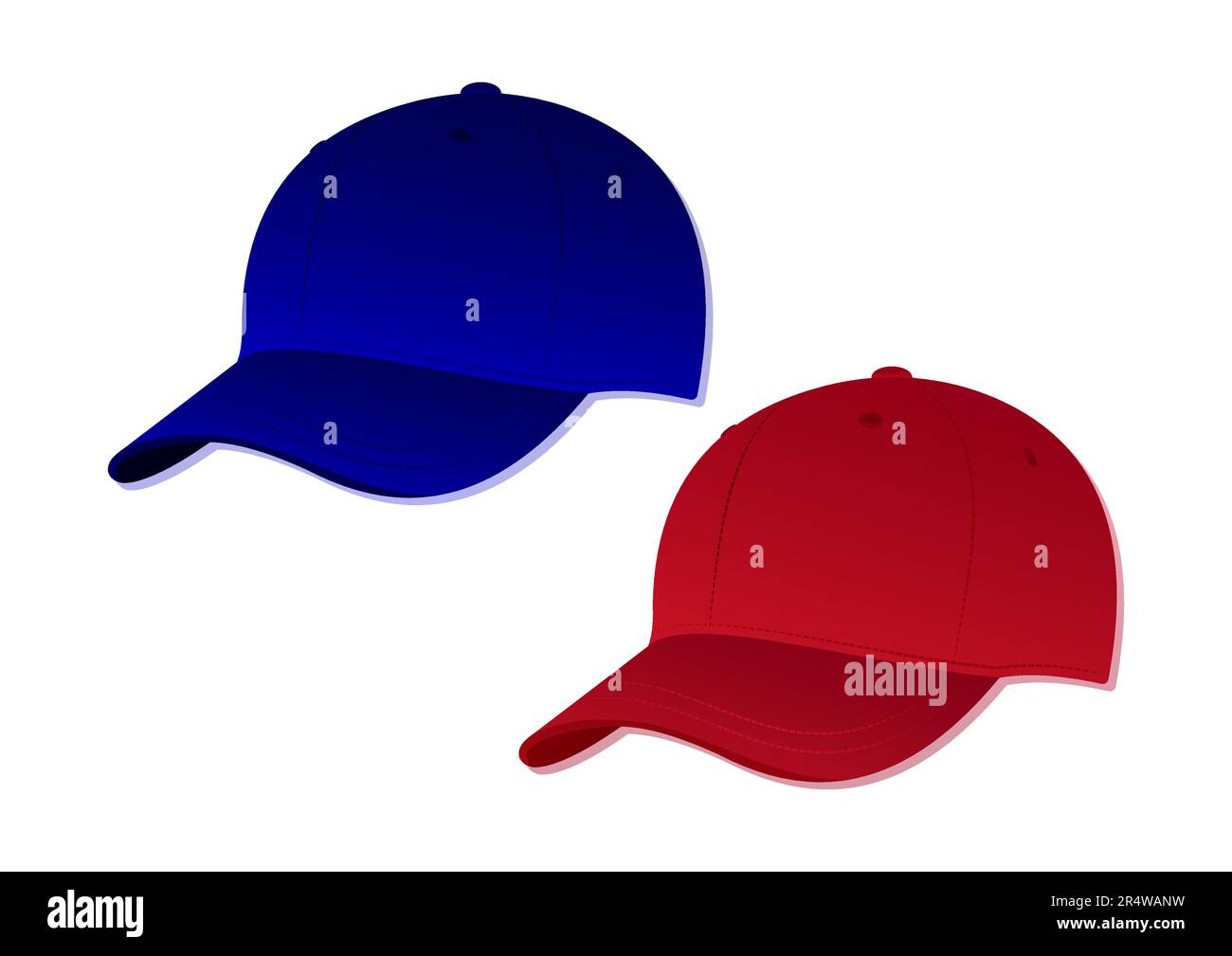 Red Baseball Hat Clip Art 60+ Red Trucker Hat Stock Illustrations,