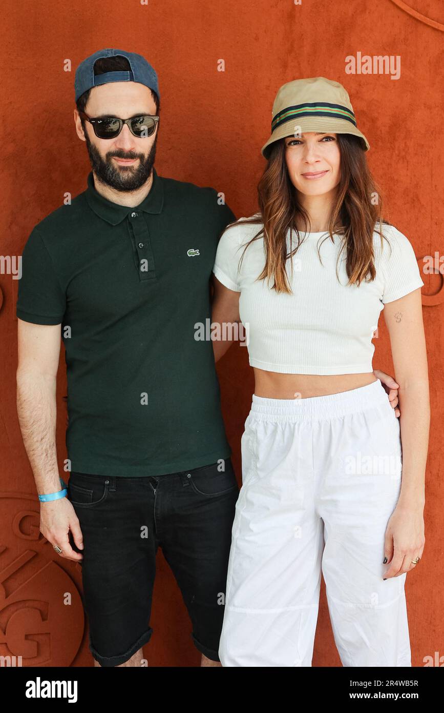Paris, France. 30th May, 2023. Leo Grandperret, Ornella Fleury at ...
