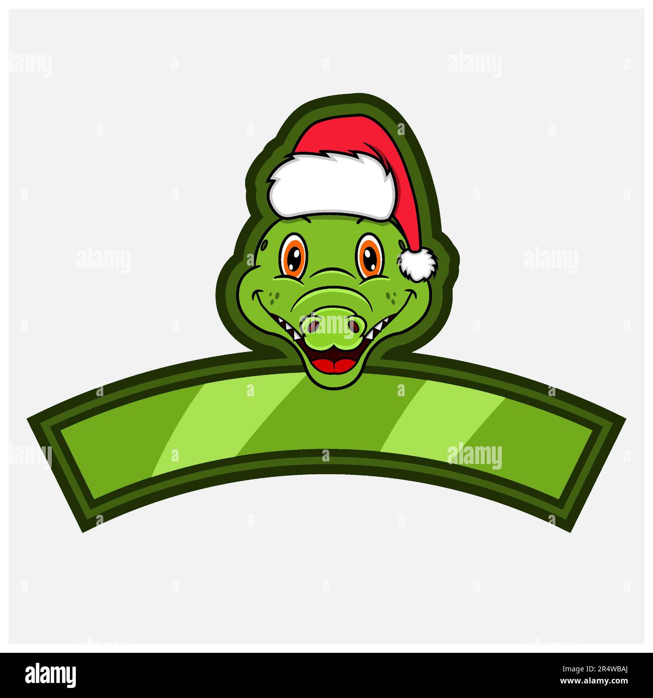 Crocodile Head Character Logo, icon, watermark, badge, emblem and label ...