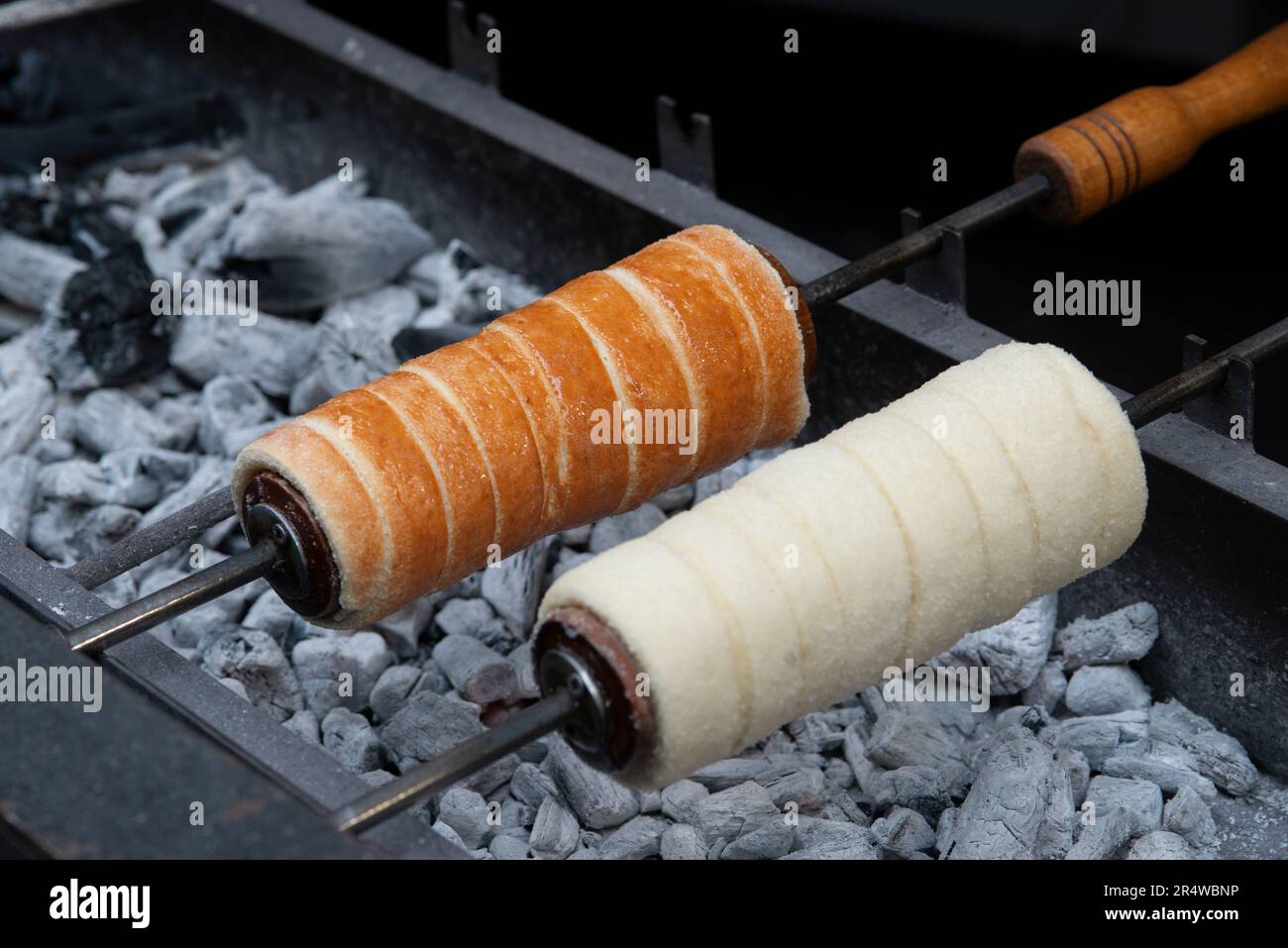 Hungarian Kurtos Kalacs Stock Photo - Alamy