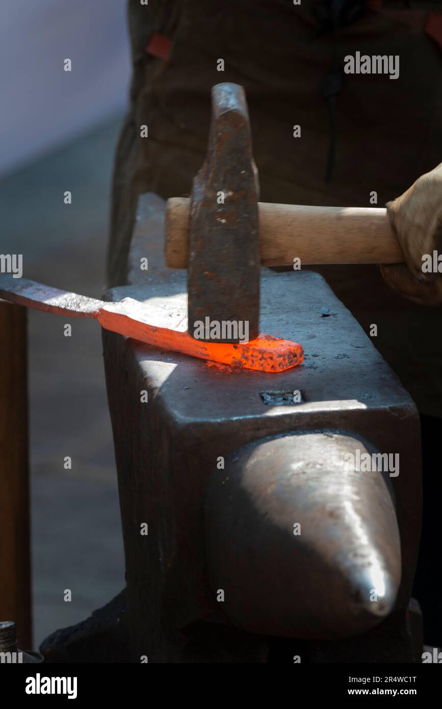Forging hammer hi-res stock photography and images - Alamy