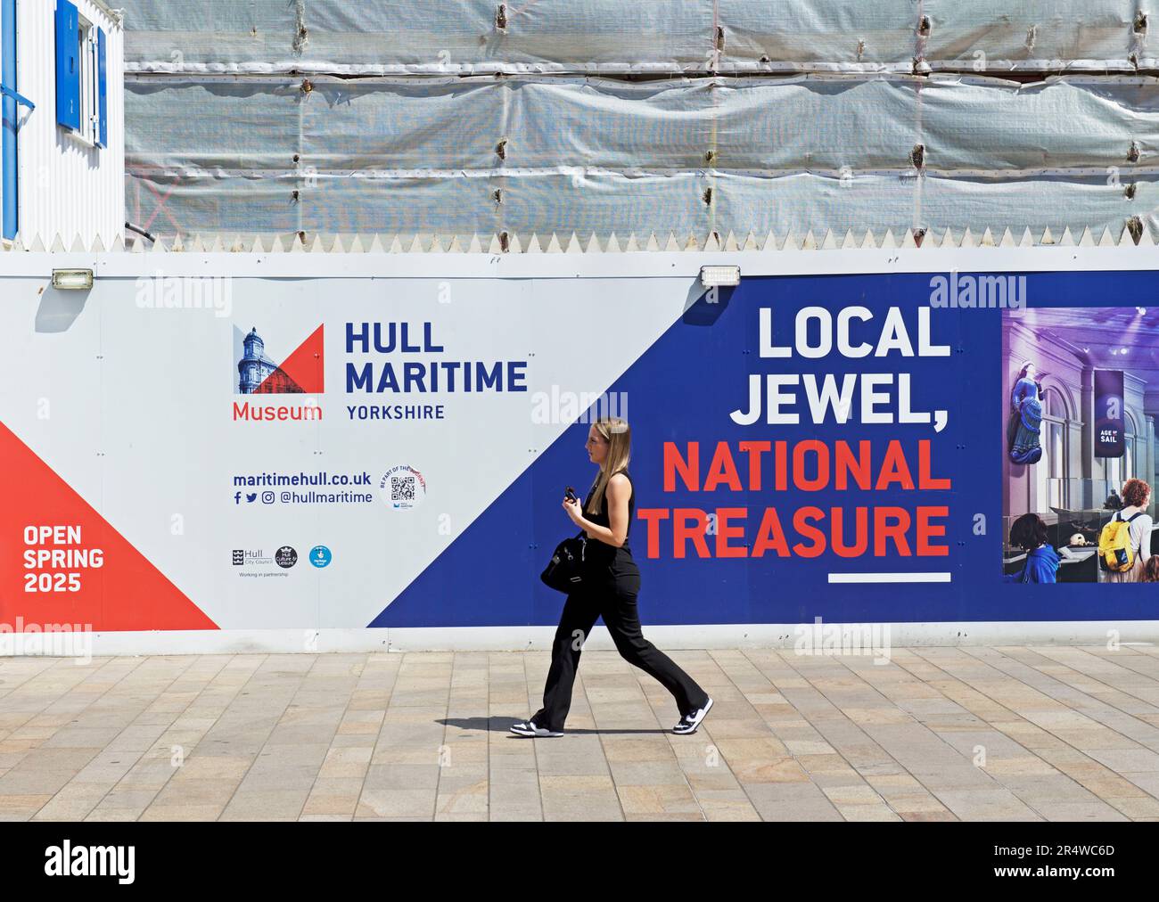 The Maritime Museum, being restored, Hull, Humberside, East Yorkshire ...