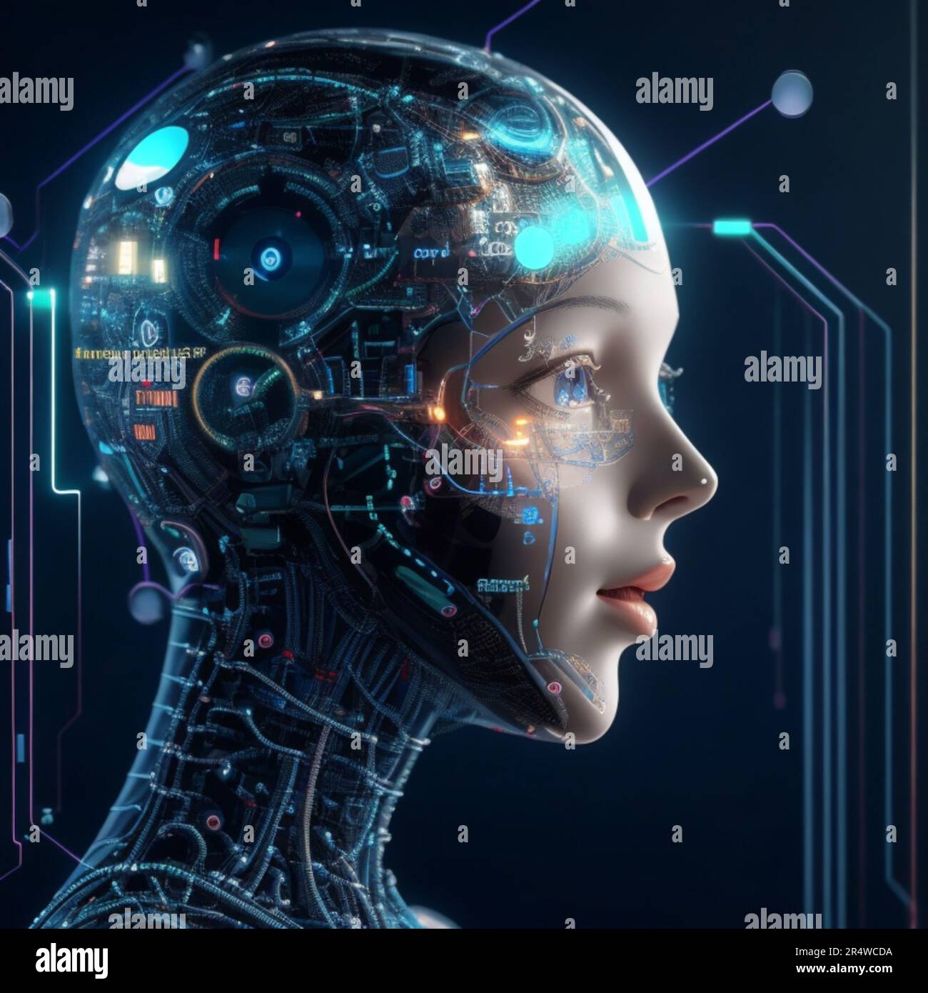 Ai artificial intelligence and data science, technology, machine ...