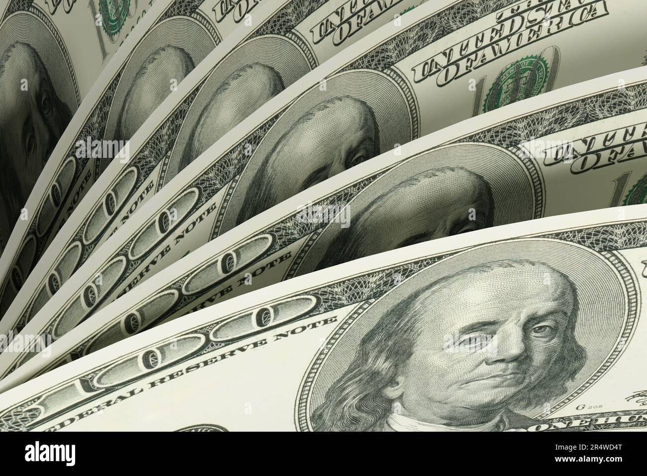 Hundred dollar bill stack hi-res stock photography and images - Alamy