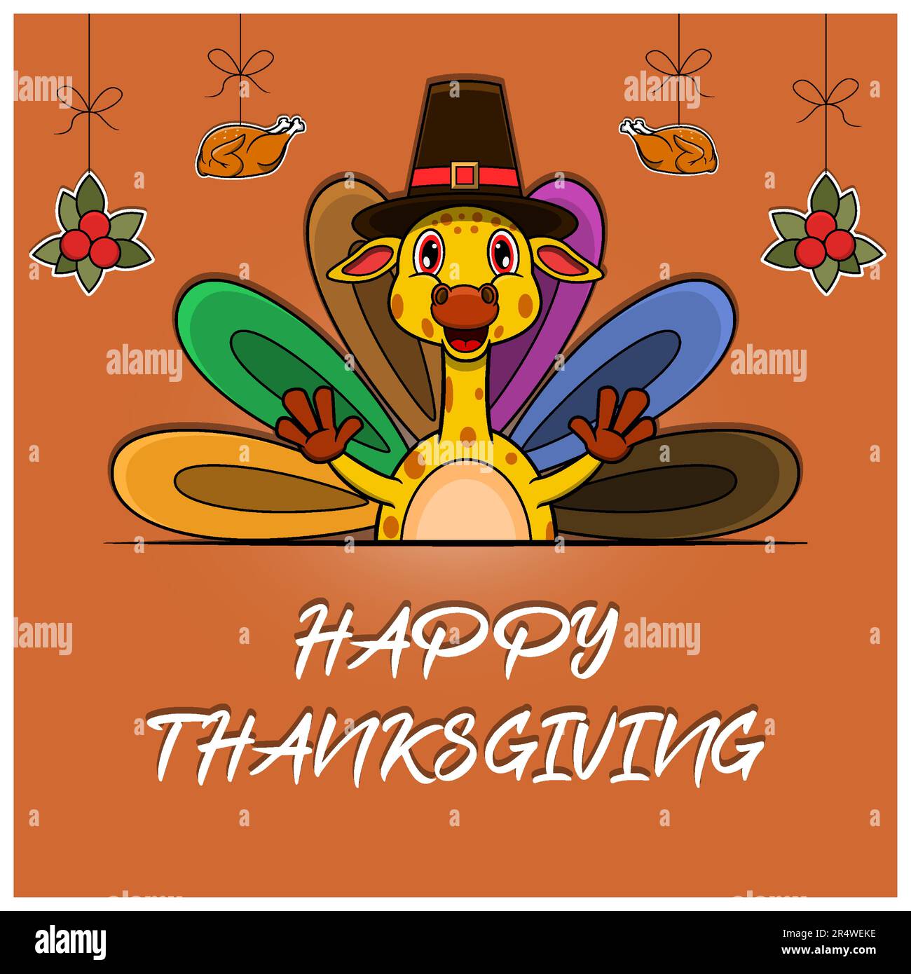 Happy Thanksgiving Greeting Card, Poster, or flyer Celebration Design ...