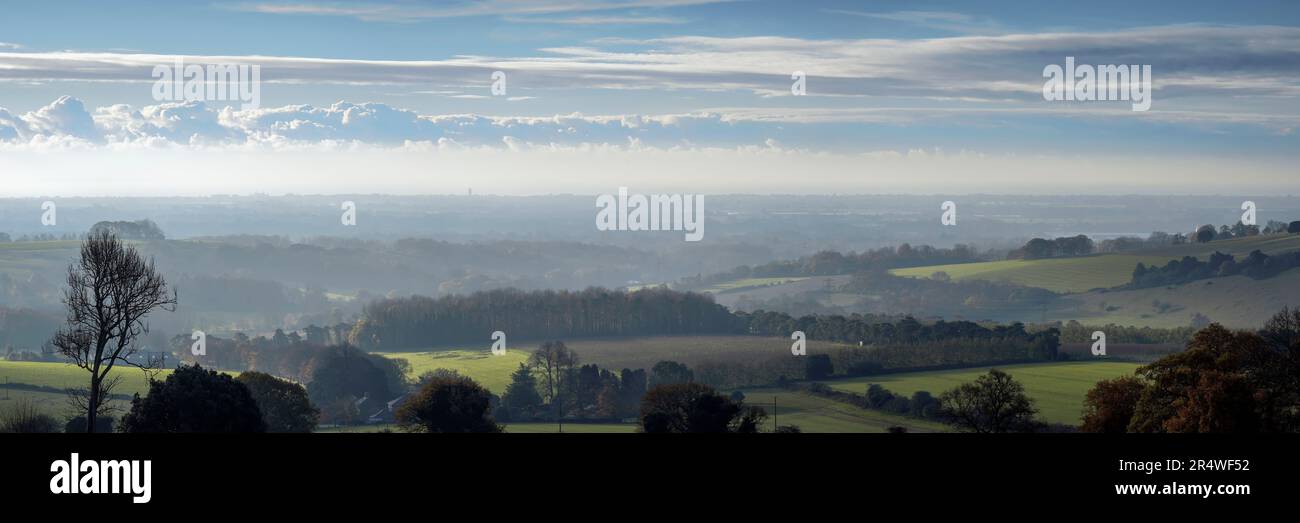 View the Halnaker Hill, Sussex, UK Stock Photo - Alamy