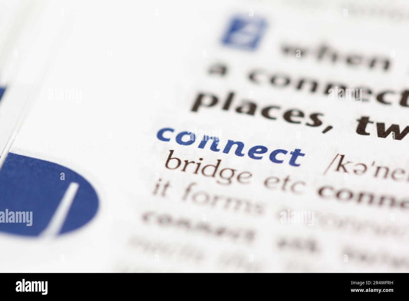 Dictionary definition of word Stock Photo - Alamy