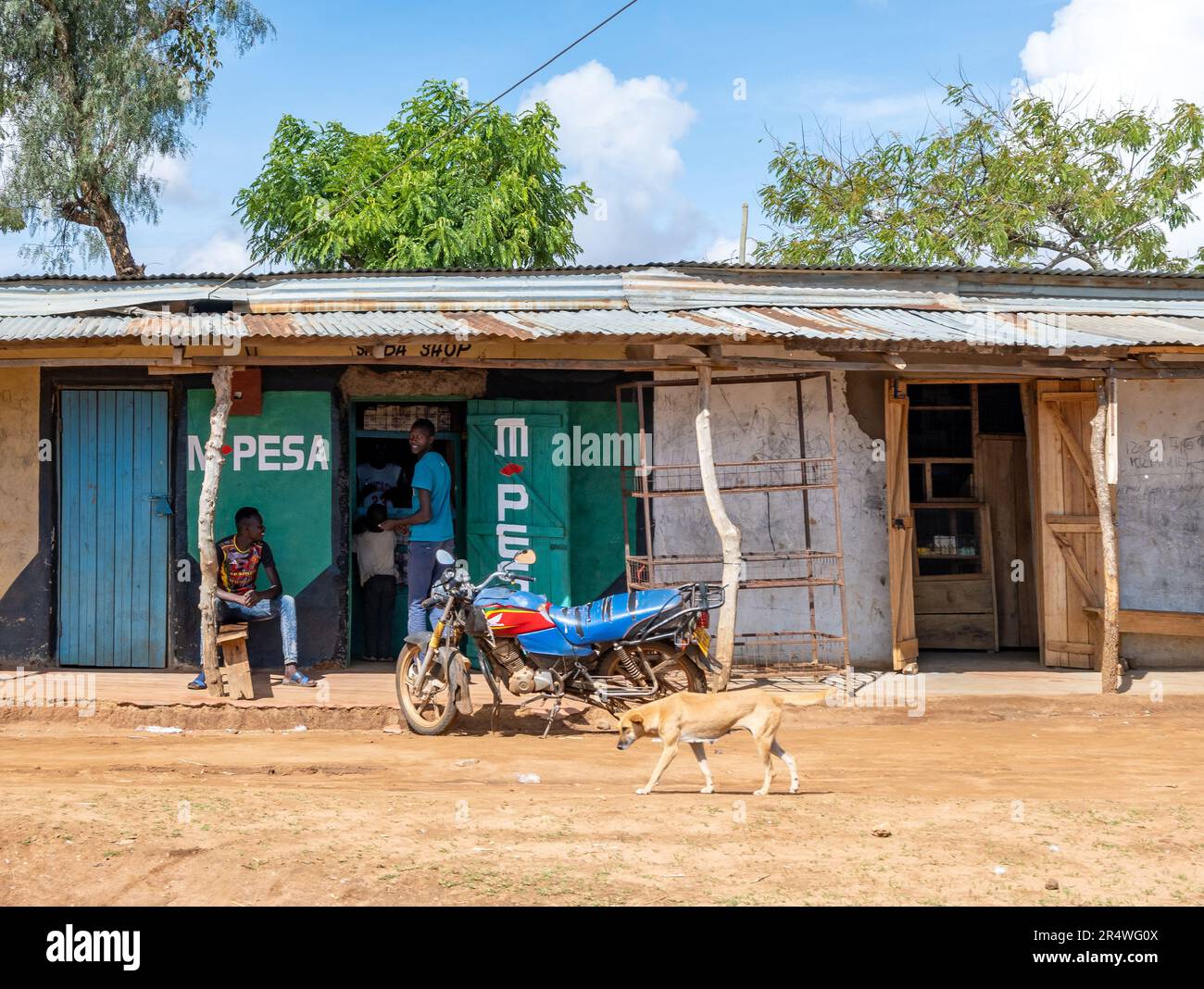 A small store on the side of the road. Kenya, Africa Stock Photo - Alamy