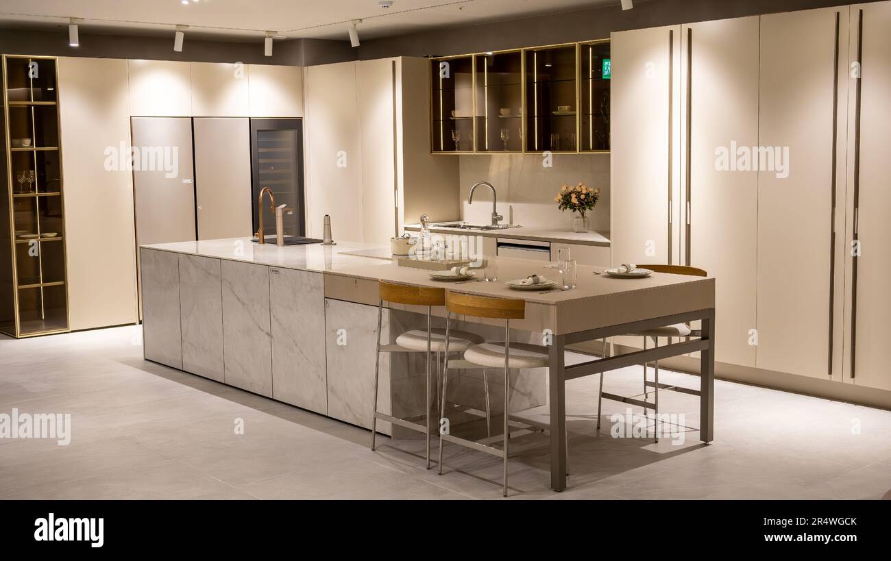 High end kitchen finishes hi-res stock photography and images - Alamy