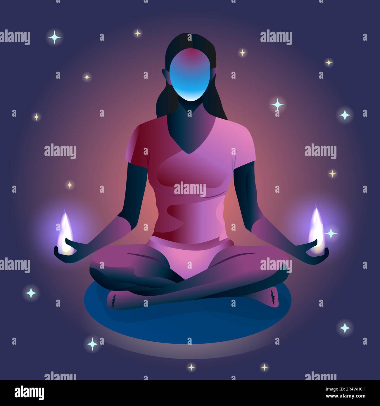 girl goddess essence of meditation and enlightenment girl meditation ...