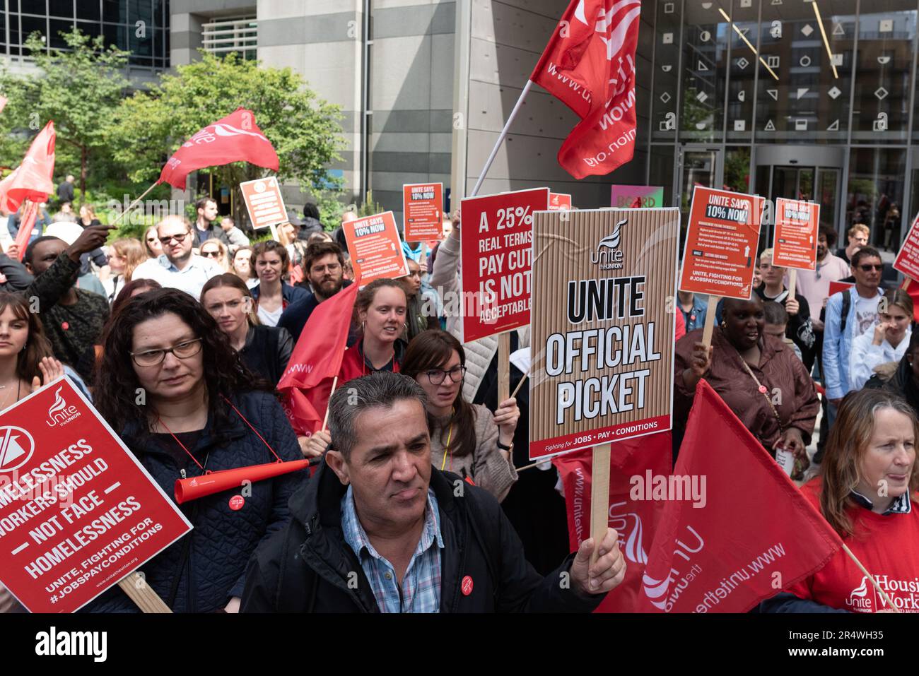 Unite union strike england 2023 hi-res stock photography and images - Alamy