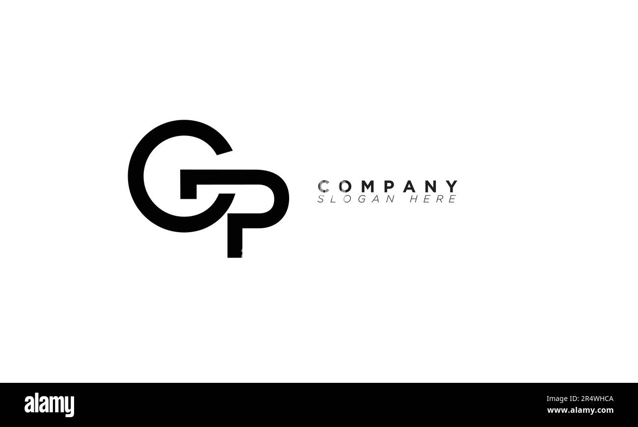 GP Alphabet letters Initials Monogram logo PG, G and P Stock Vector ...