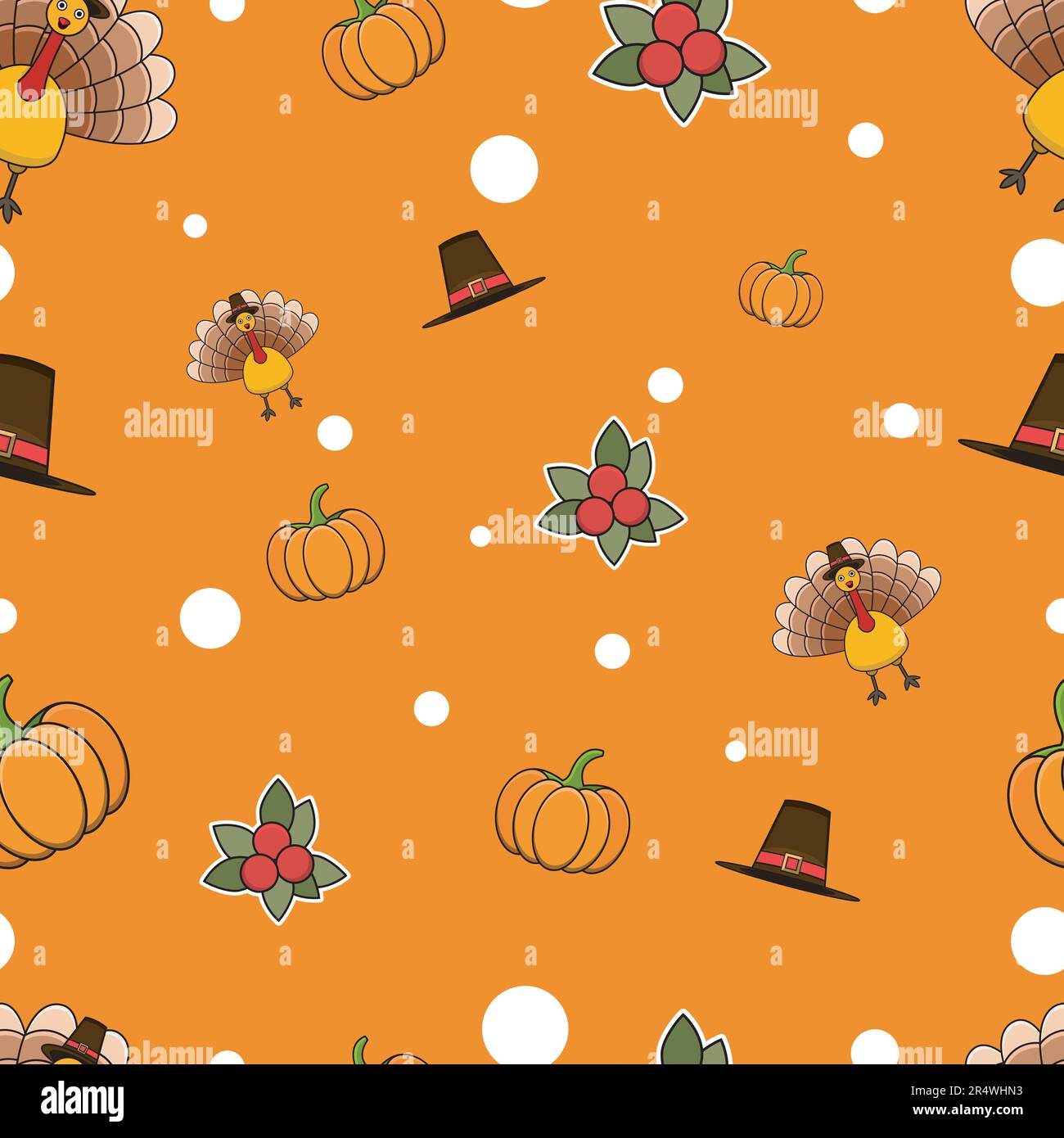 Cute seamless Country Fall patterns for Wallpapers and Wall Design With ...