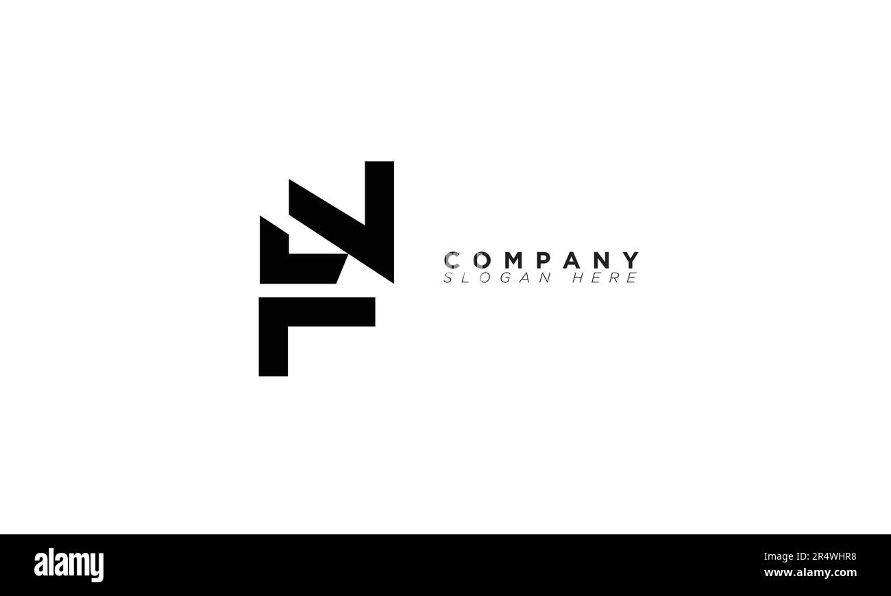 Fn initials logo Stock Vector Images - Alamy