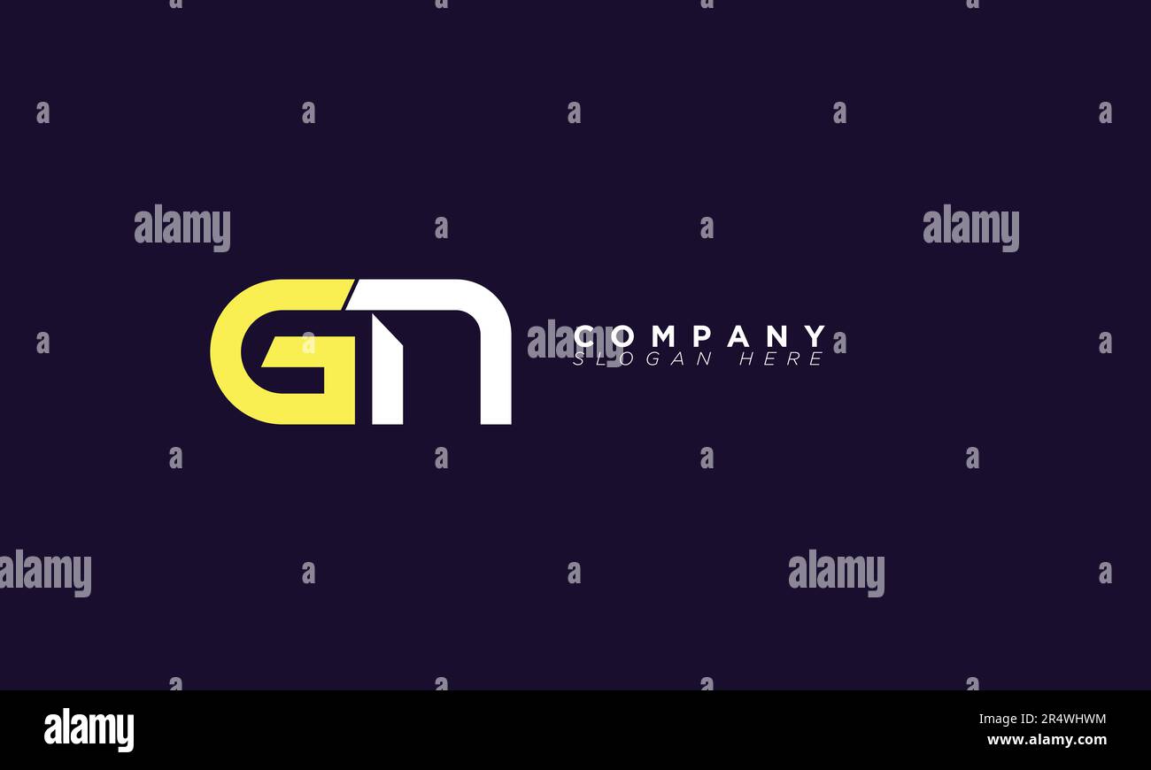Gn alphabet Stock Vector Images - Alamy