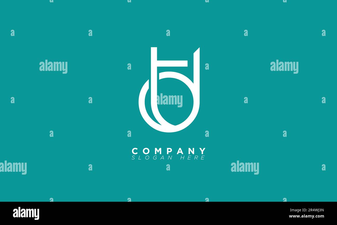 TD Alphabet letters Initials Monogram logo DT, T and D Stock Vector ...