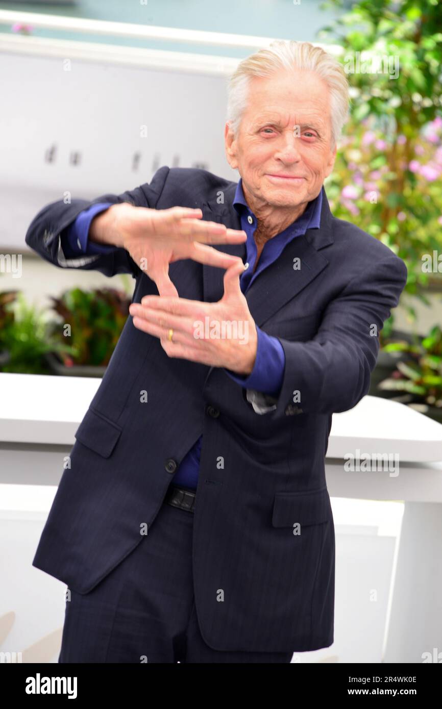 Michael Douglas Palme d'or d'honneur 76th Cannes Film Festival May 16 ...