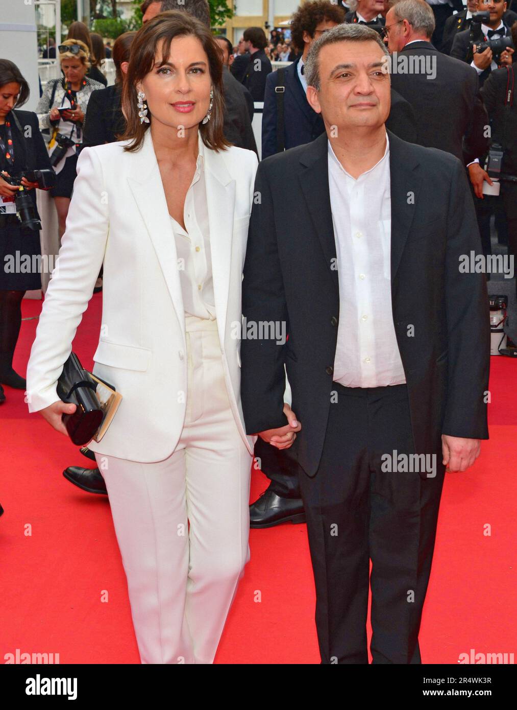 Thomas Langmann and his partner 'Jeanne du Barry' Cannes Film Festival ...