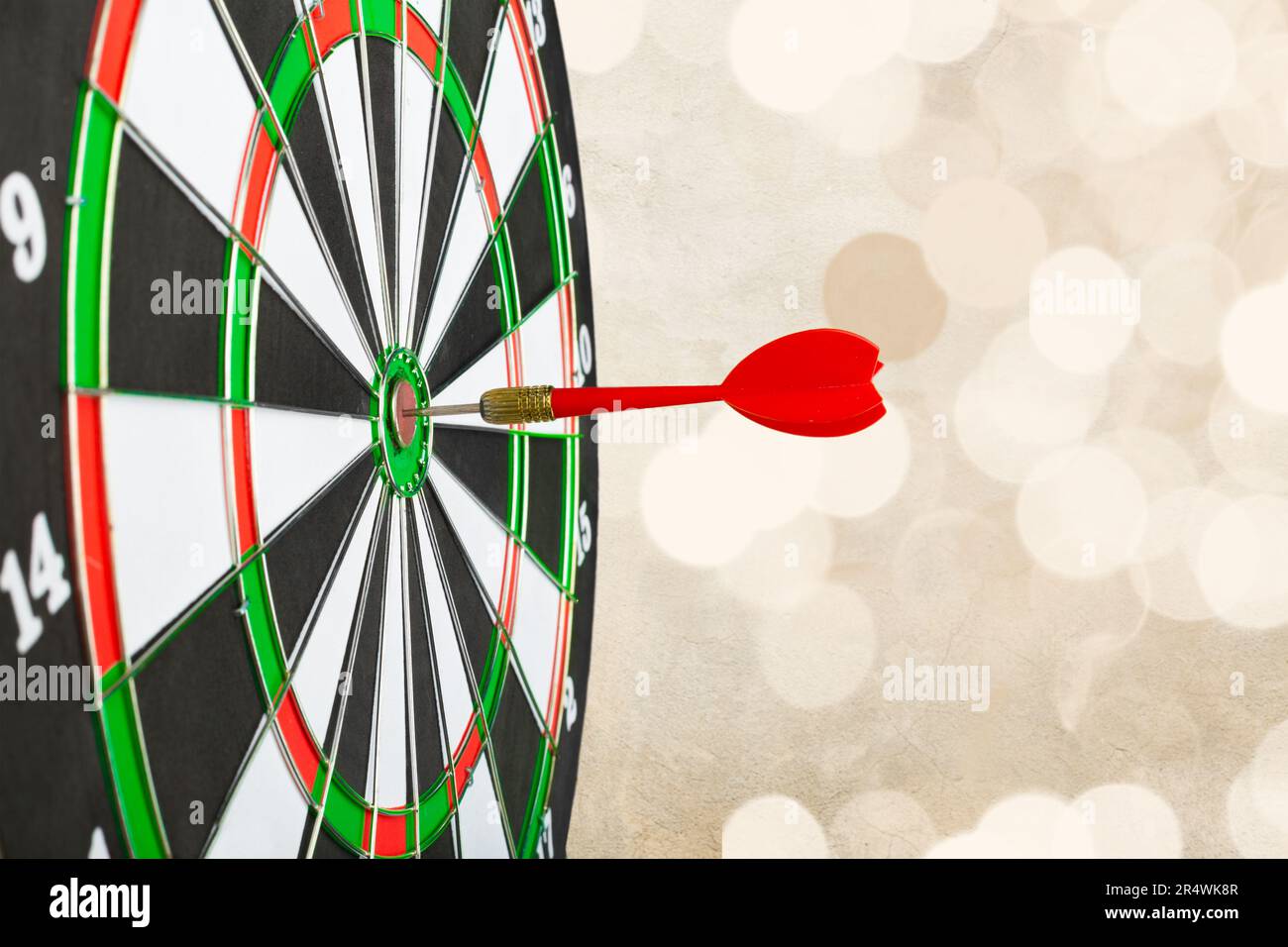 Success hitting target, aim goal achievement concept Stock Photo - Alamy