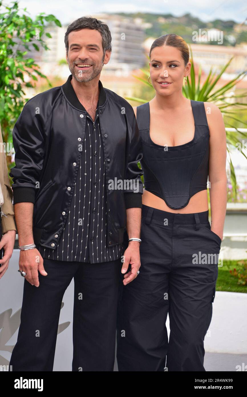 Romain Duris, Adèle Exarchopoulos Photocall of the film 'The Animal ...
