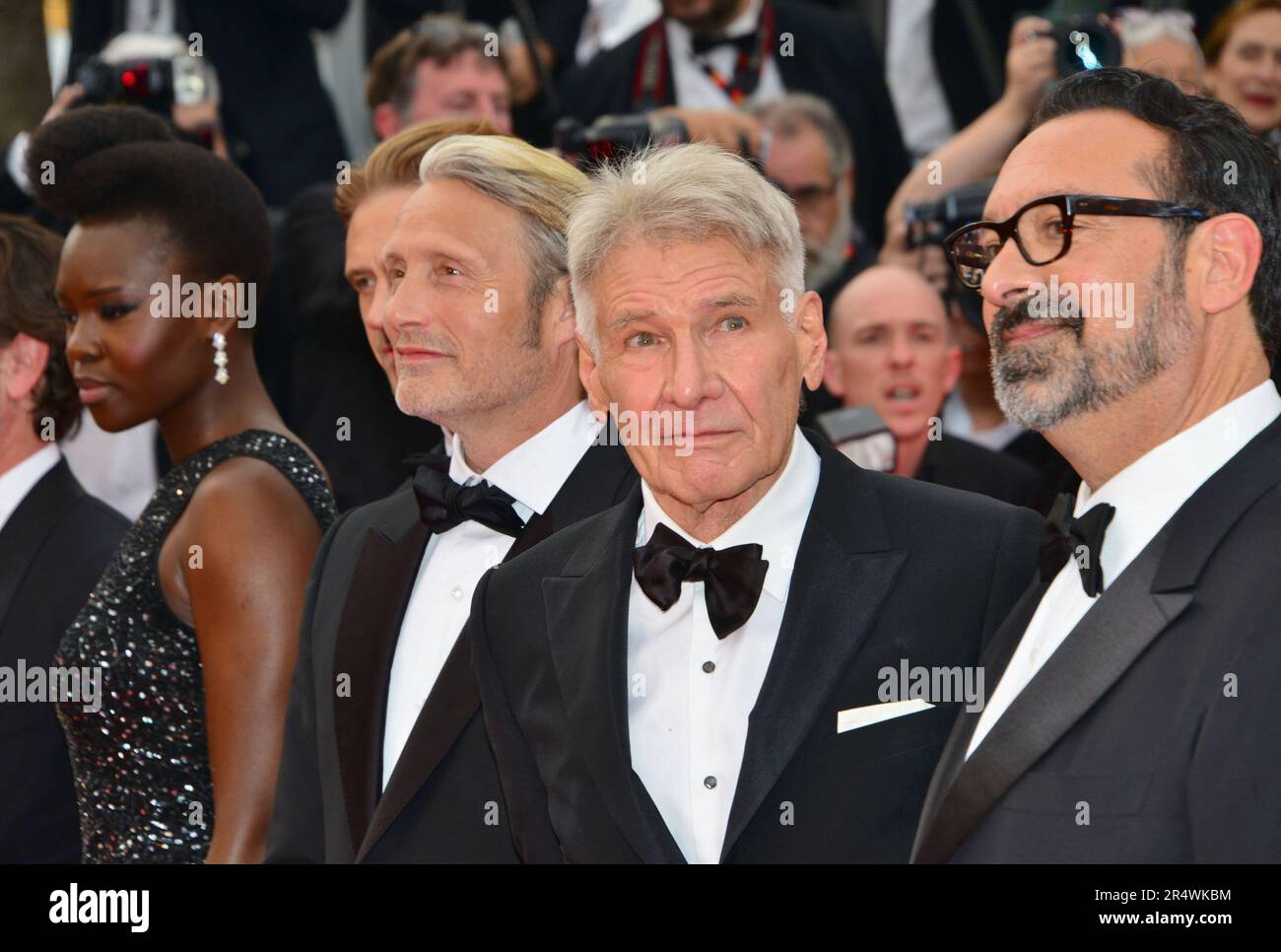 Cast members of the film 'Indiana Jones and the Dial of Destiny ...