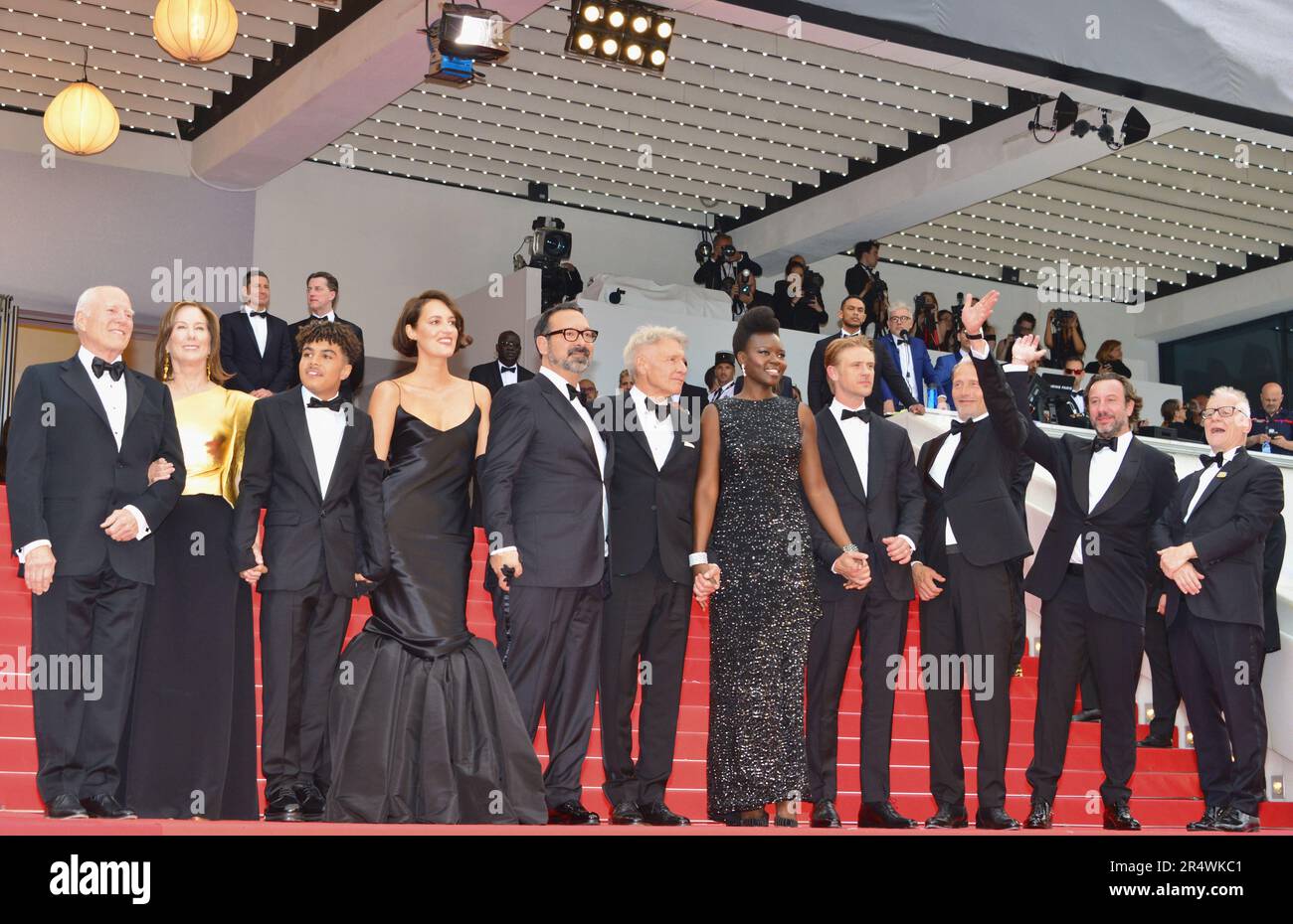 Cast members of the film 'Indiana Jones and the Dial of Destiny': Frank ...