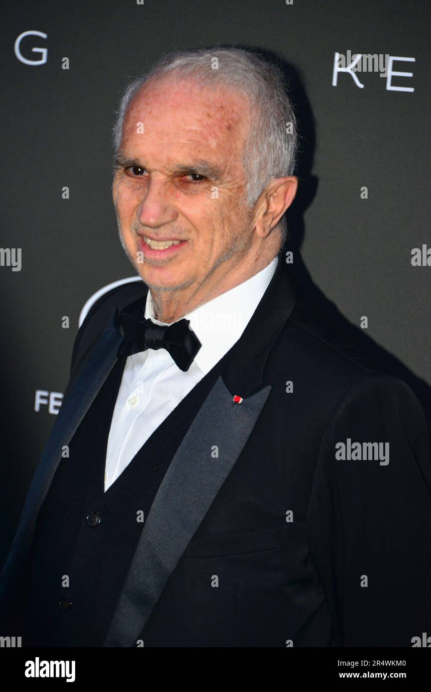 Alain Terzian Photocall of the Kering "Women in Motion Award" evening, Place de la Castre ...