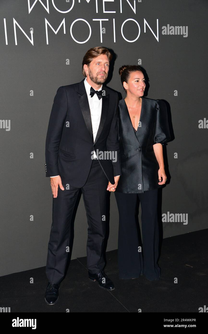 Ruben Östlund, Sina Gorcz Photocall of the Kering "Women in Motion ...