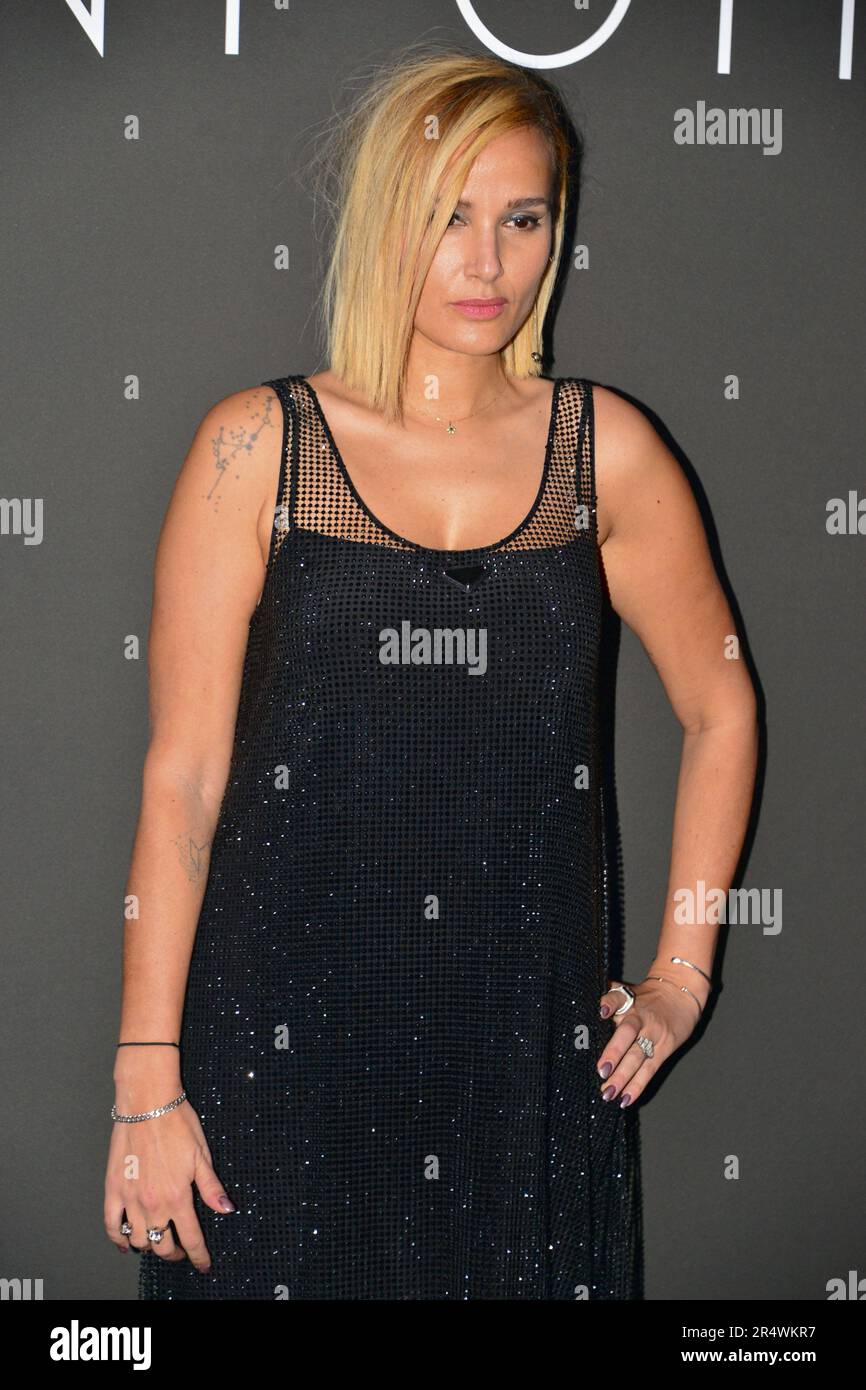 Julia Ducournau (dress by Prada) Photocall of the Kering "Women in ...