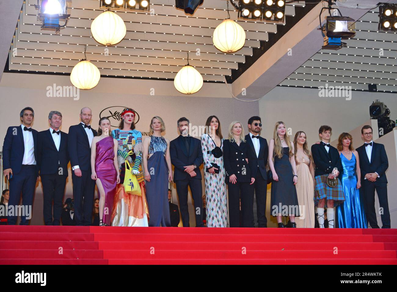 Cast members of the film 'Club Zero': Guest, Philippe Bober, Lukas ...