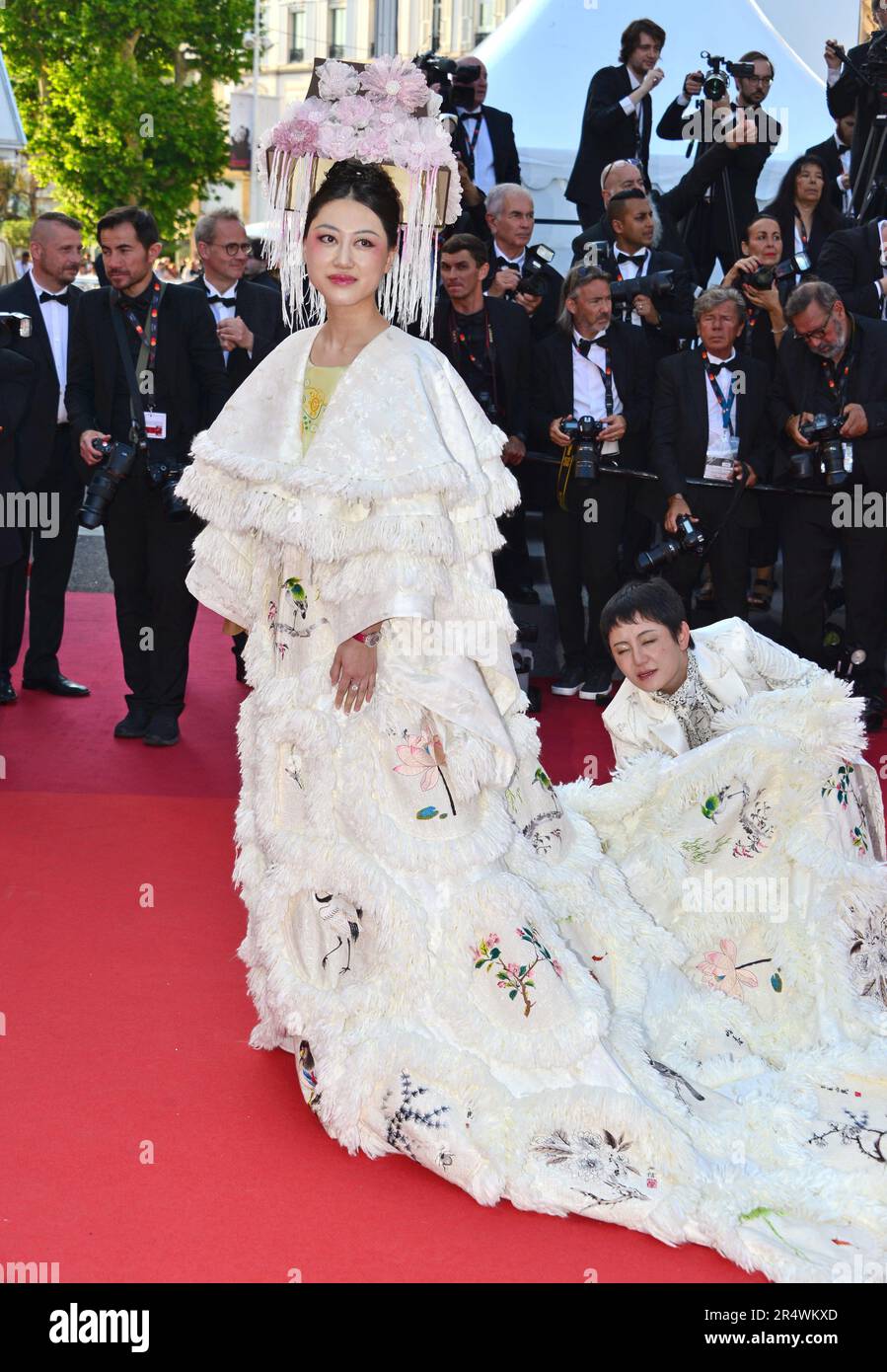 Emily Cheong (dress Homolog) 'Club Zero' Cannes Film Festival Screening ...