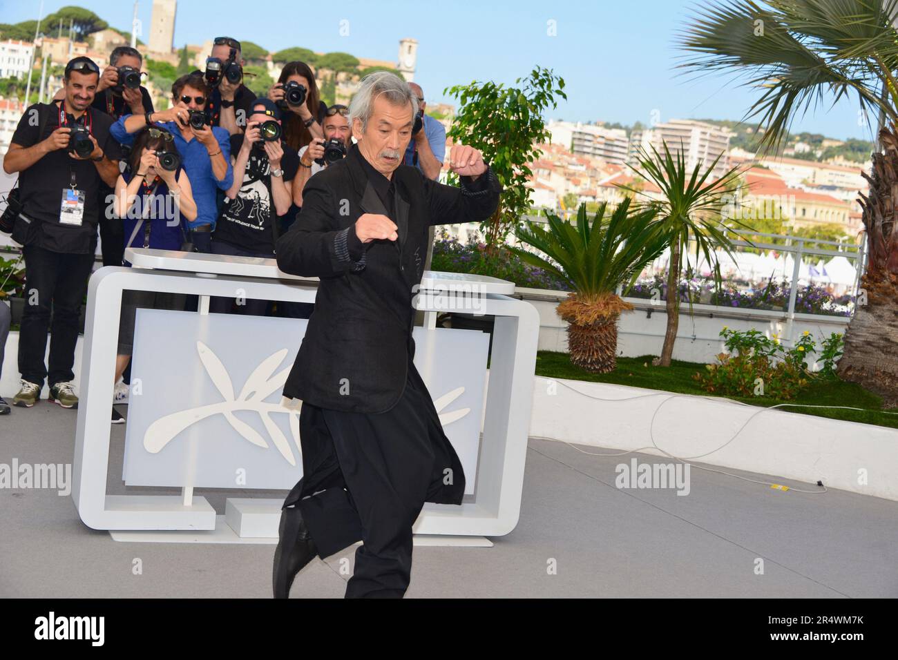 Min Tanaka Photocall of the film 'Perfect Days' 76th Cannes Film ...