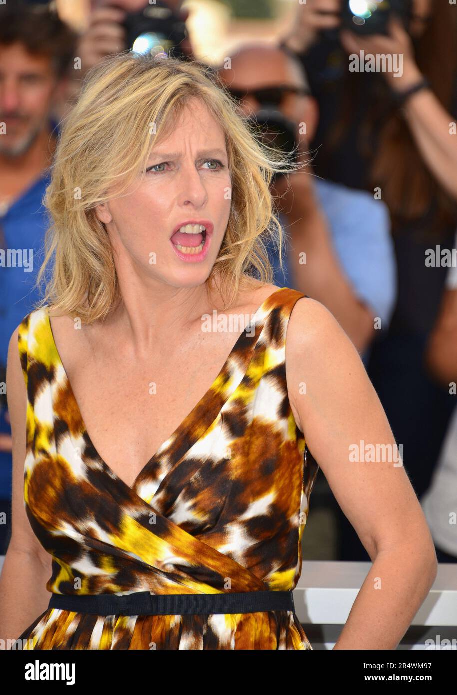 Karin Viard Photocall of the film 'Strangers by Night' ('Une Nuit ...