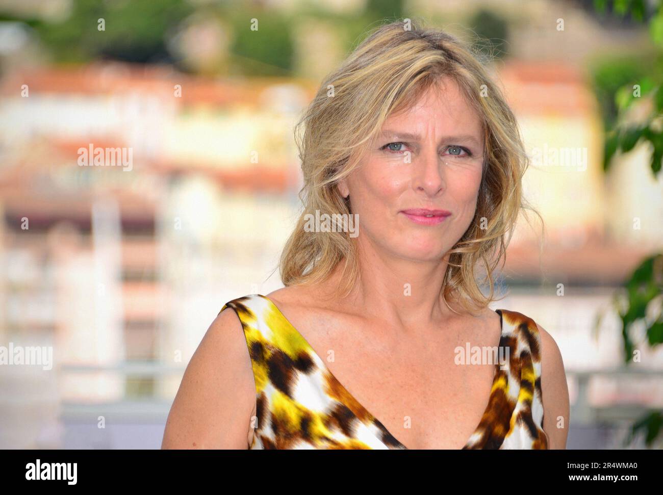Karin Viard Photocall of the film 'Strangers by Night' ('Une Nuit ...