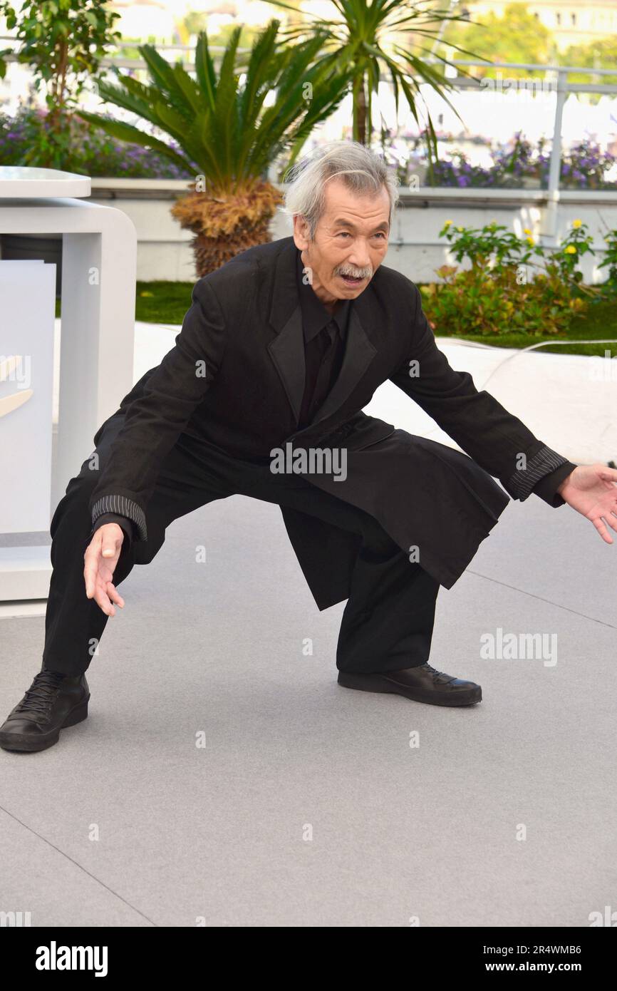 Min Tanaka Photocall of the film 'Perfect Days' 76th Cannes Film ...