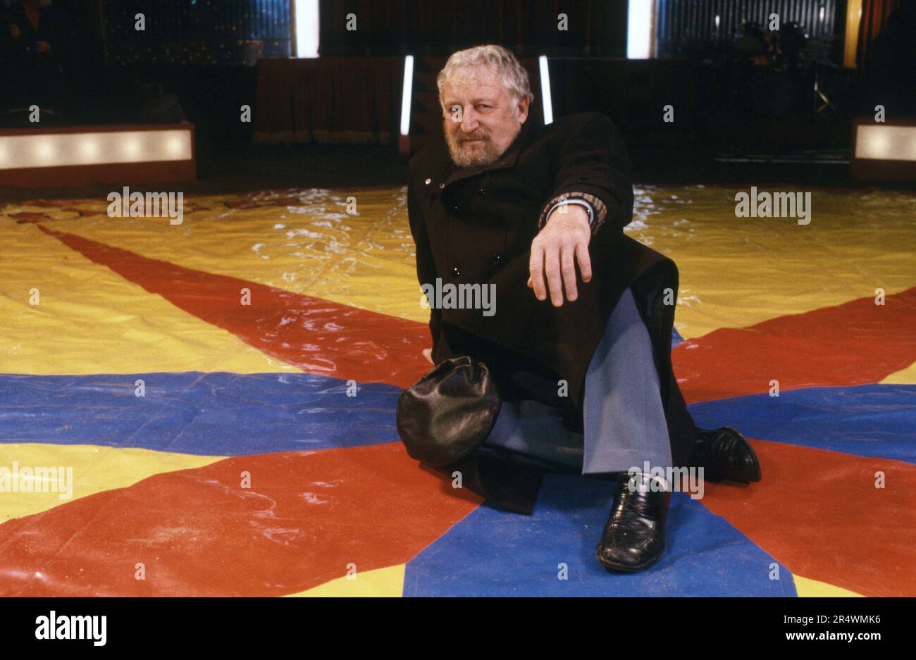 Portrait of Jacques Fabbri made at Cirque Pinder in 1988 Stock Photo ...