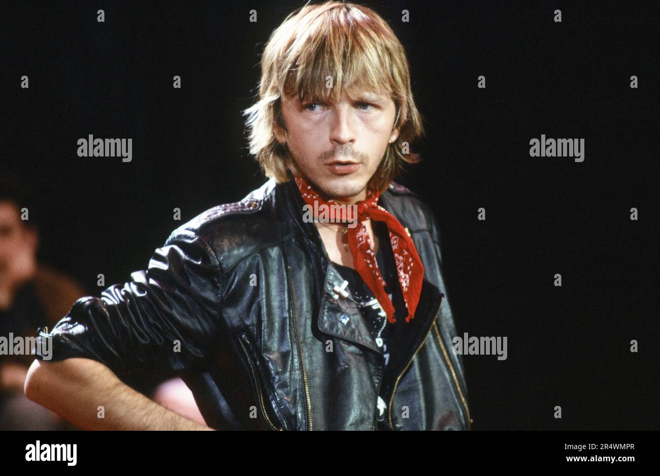 French singer Renaud in 1985 Stock Photo - Alamy