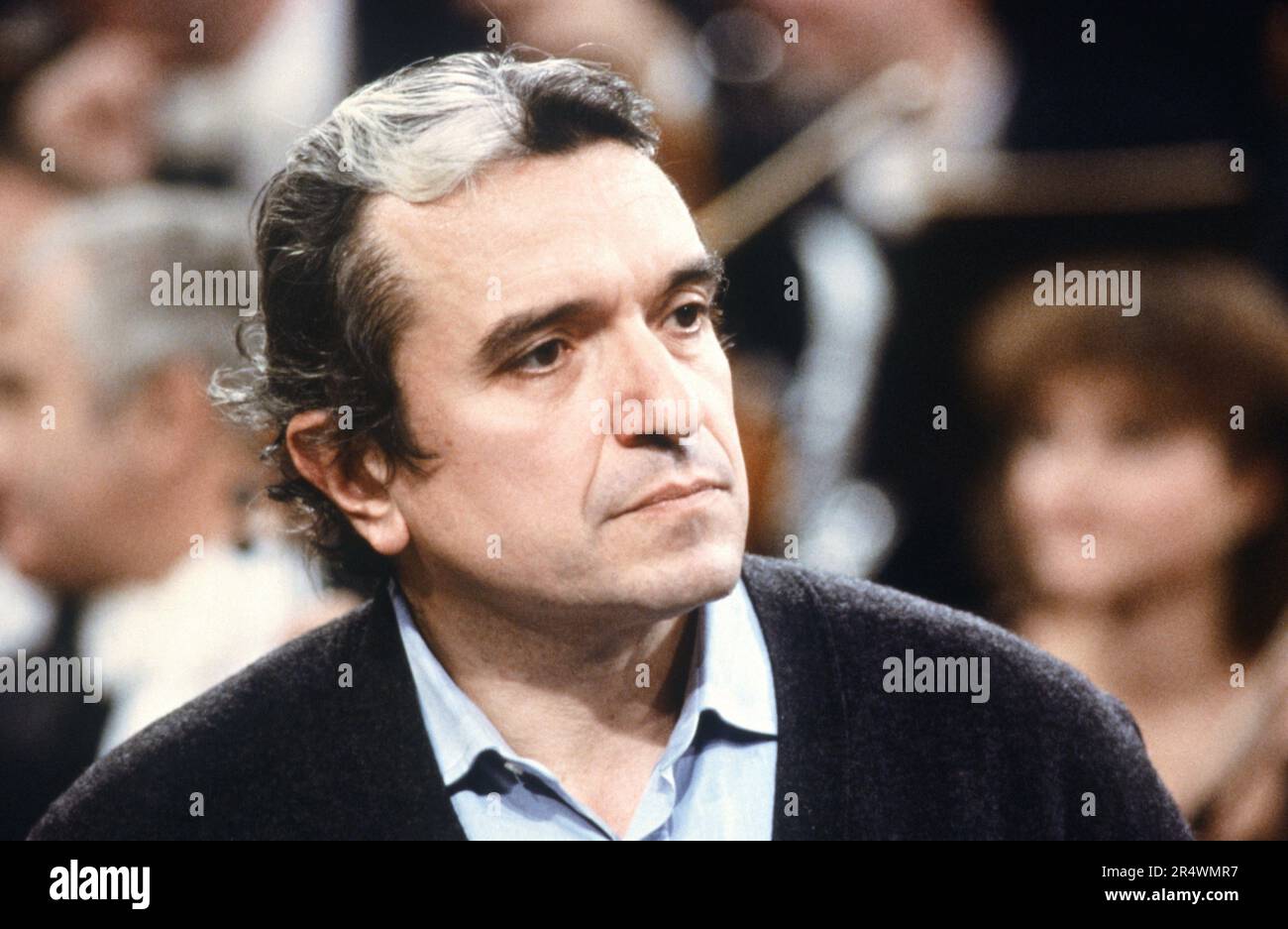 Italian opera singer Raimondi Ruggero, during the TV programme "Le ...