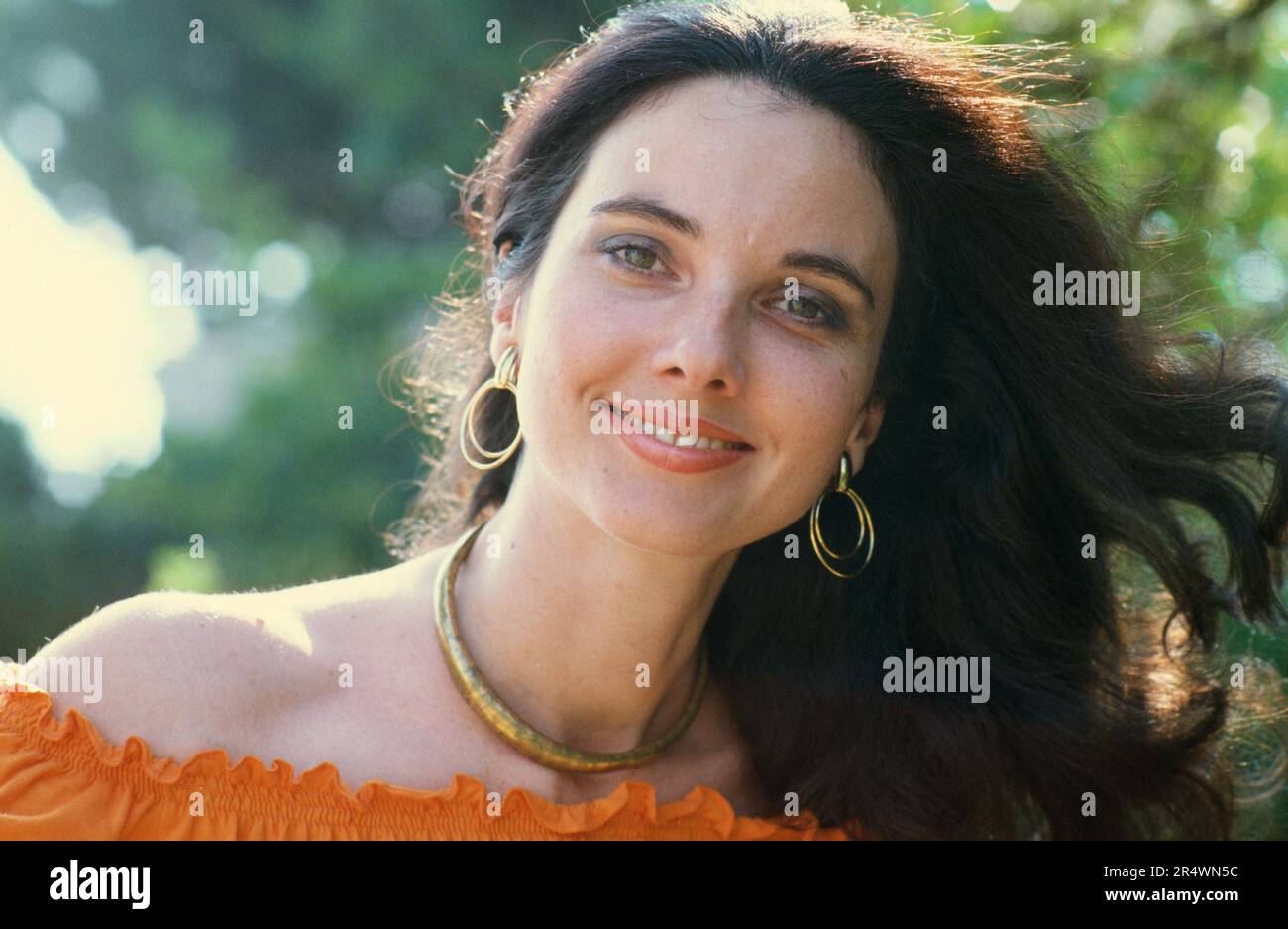 Portrait of the French-Austrian actress Mijou Kovacs, circa 1982 Stock Photo - Alamy