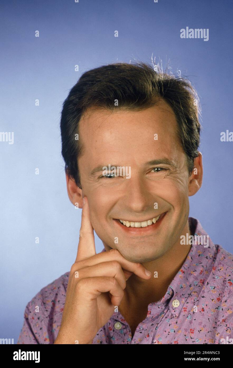 Didier Régnier, presenter of adventure television programmes (Antenne 2 ...