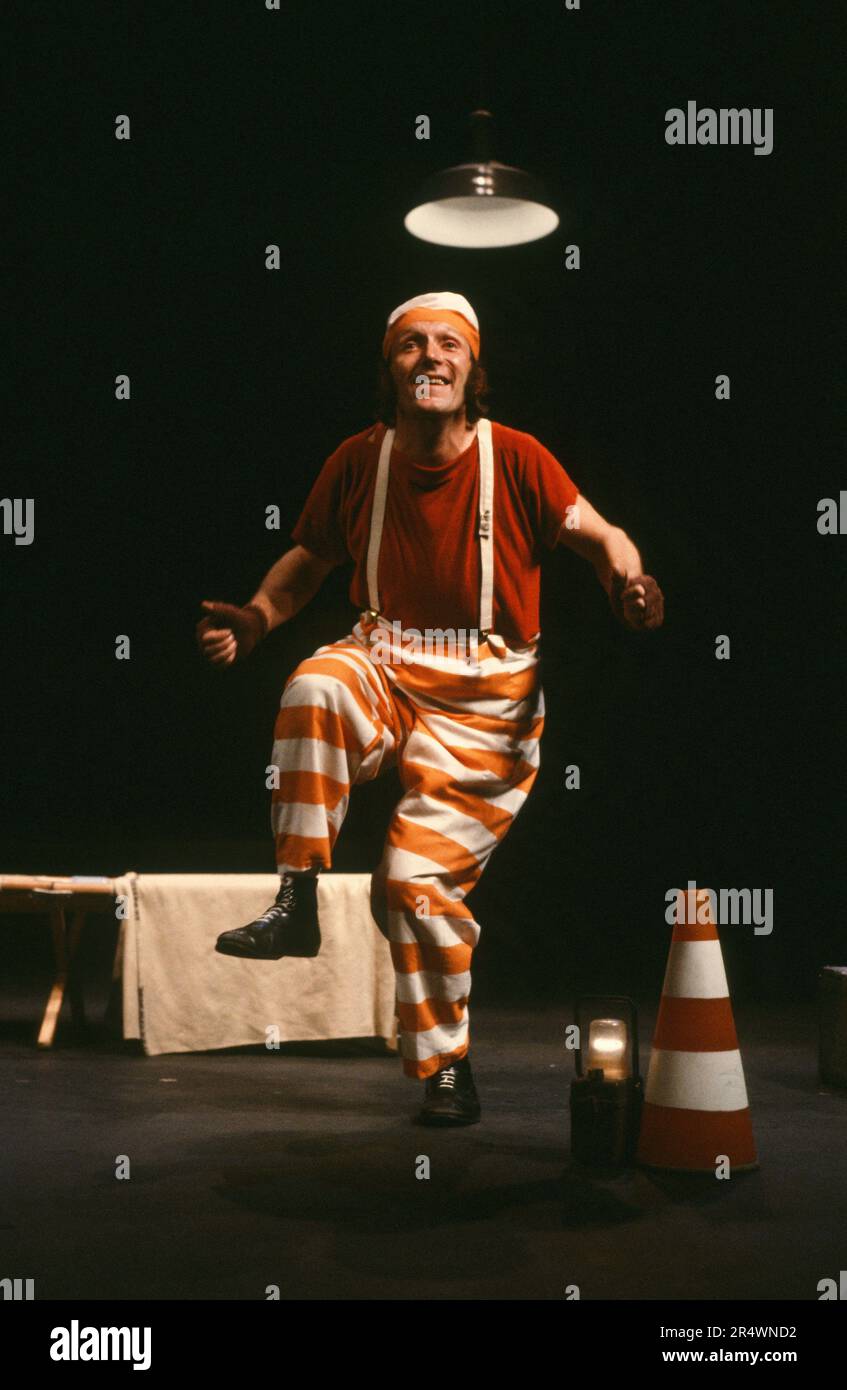 French comedian Rufus on stage at the Théâtre Antoine in Paris during ...