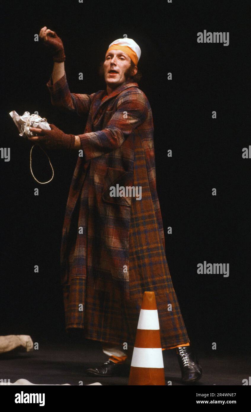 French comedian Rufus on stage at the Théâtre Antoine in Paris during ...