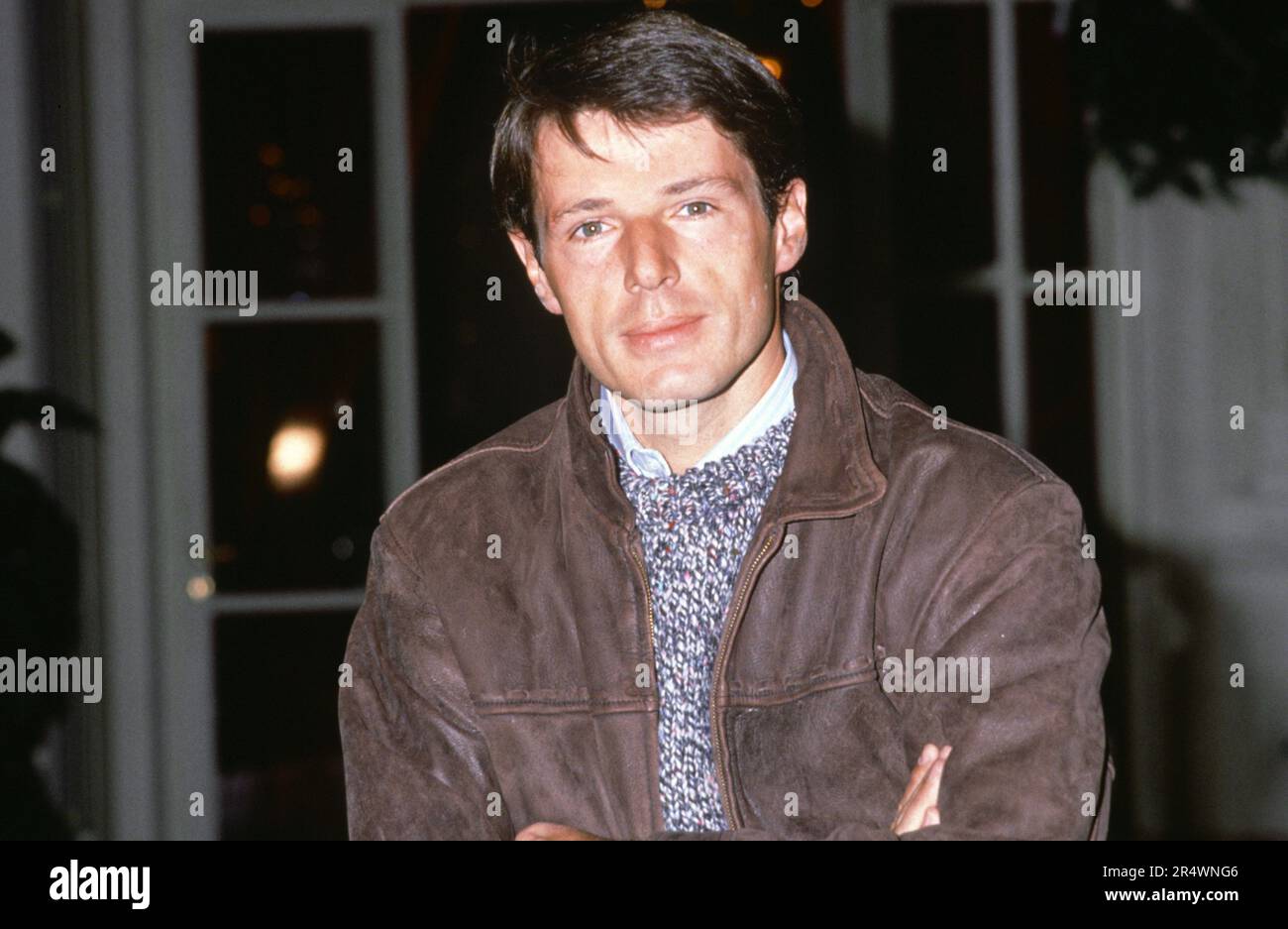 French actor Lambert Wilson. Portrait made during the American Film ...
