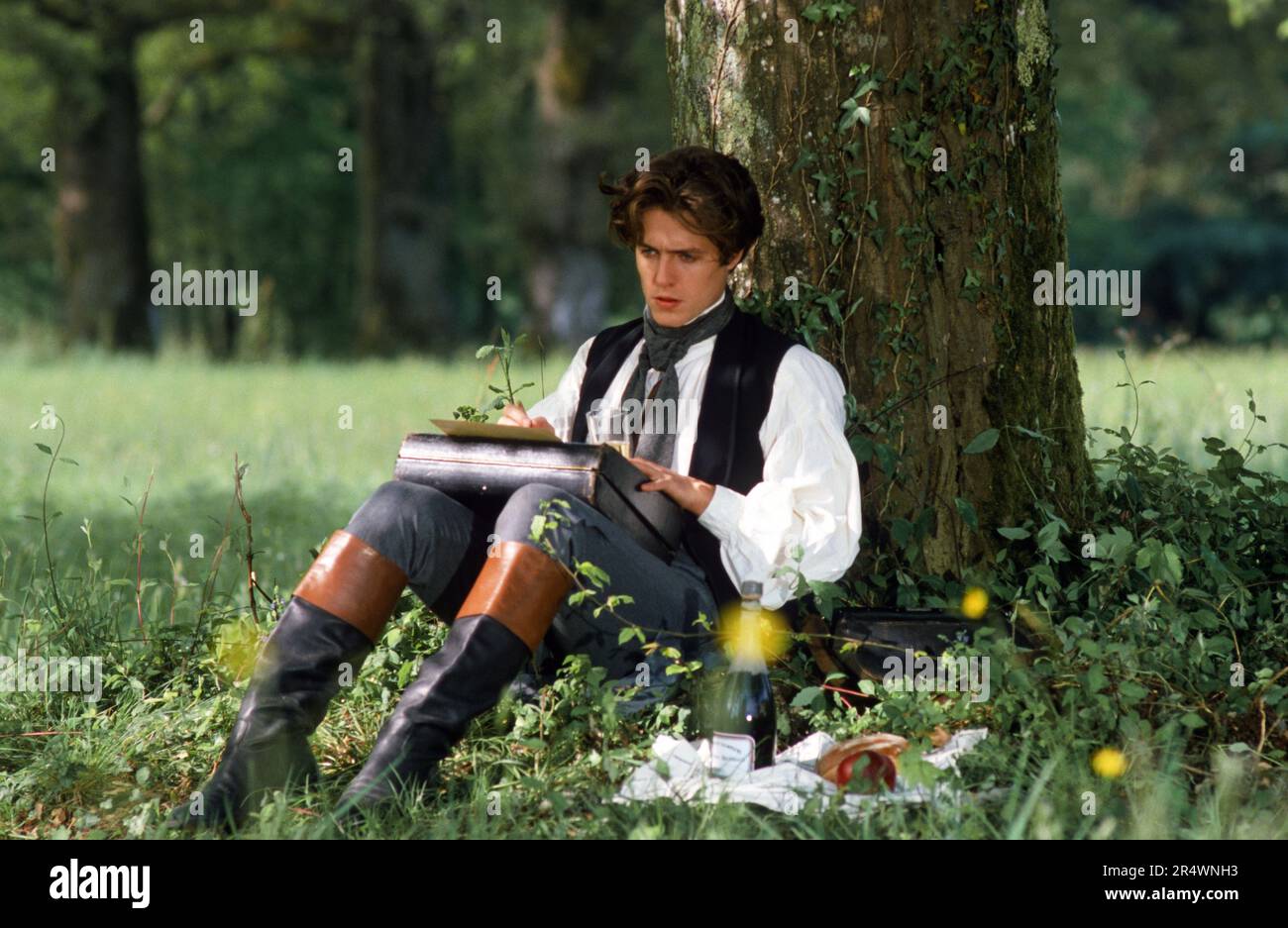 English actor Hugh Grant playing the role of Charles Heidsieck, founder ...