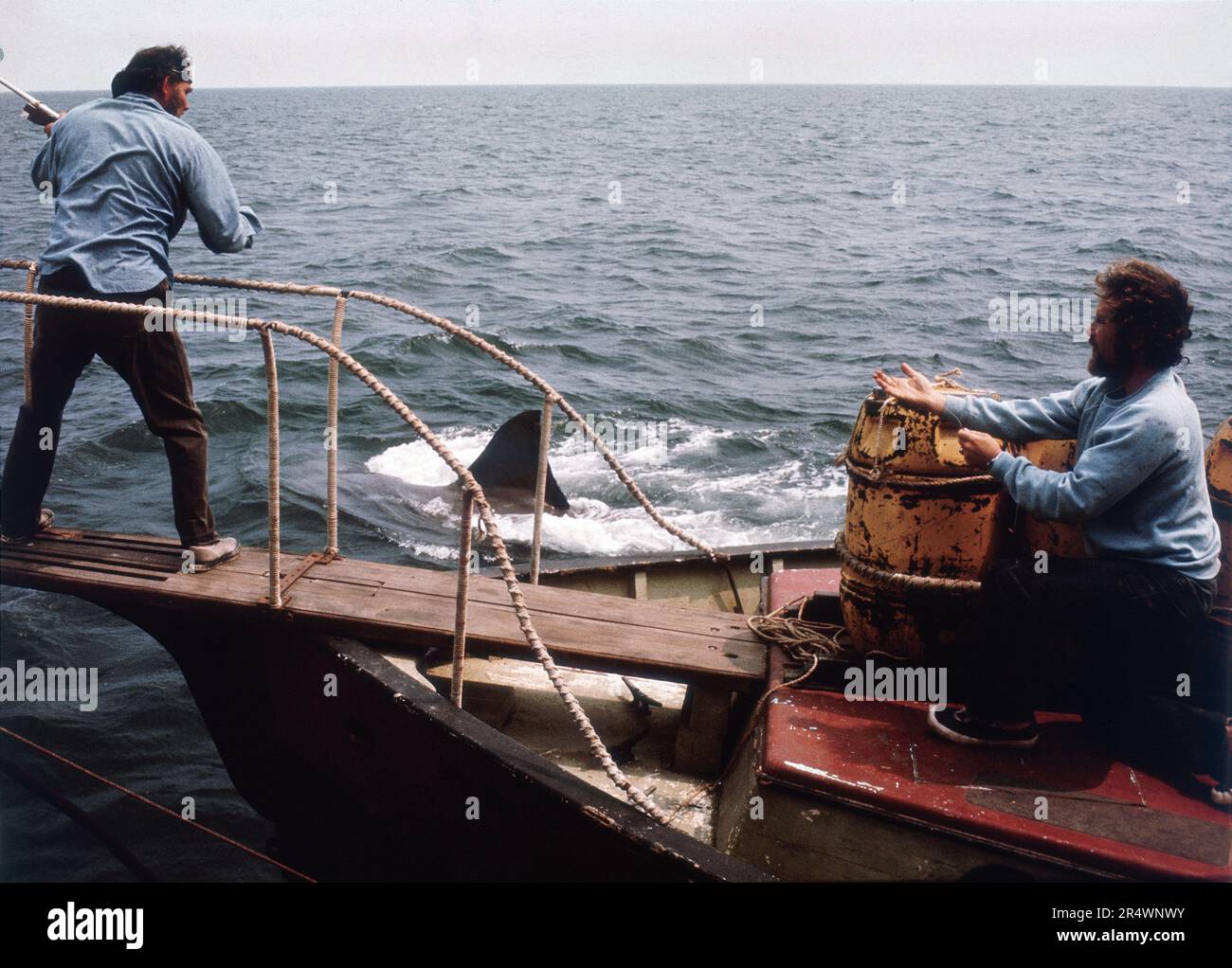 Jaws 1975 cinema hi-res stock photography and images - Alamy
