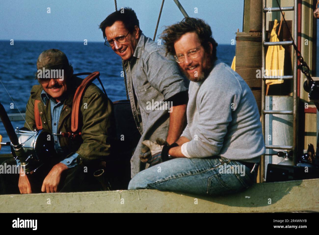 Jaws Year : 1975 USA Director : Steven Spielberg Robert Shaw, Roy Scheider, Richard Dreyfuss ...